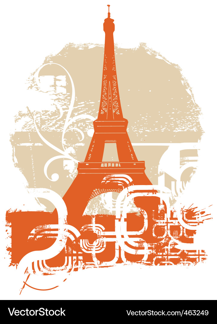 Eiffel tower Royalty Free Vector Image - VectorStock