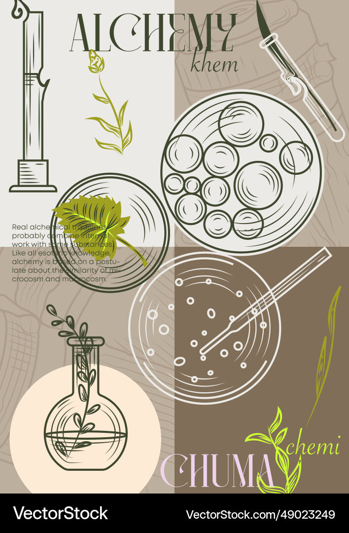 Science biology laboratory tests Royalty Free Vector Image