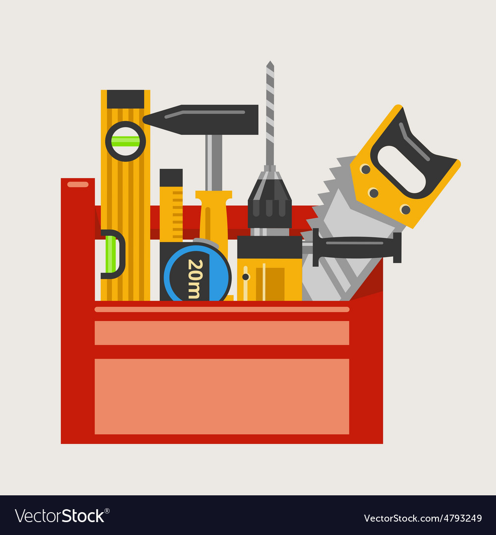Toolbox Royalty Free Vector Image - VectorStock