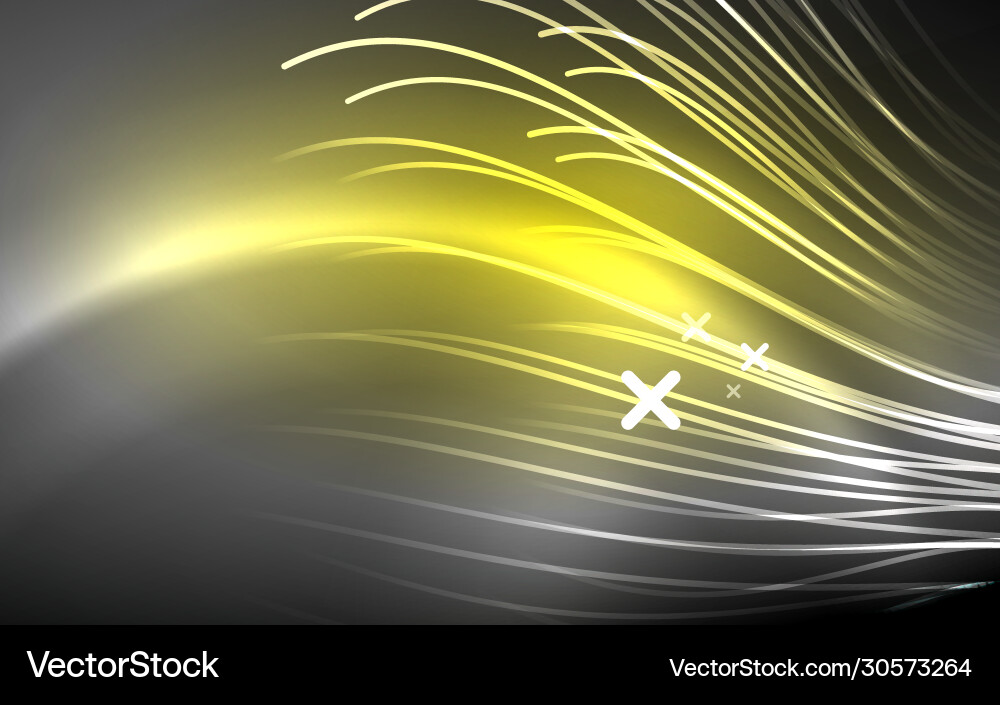 Abstract background - neon line design Royalty Free Vector