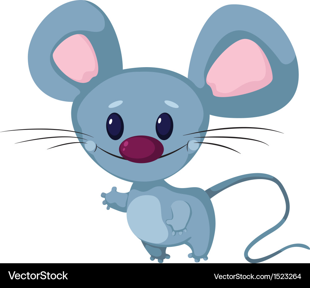 Funny mouse Royalty Free Vector Image - VectorStock