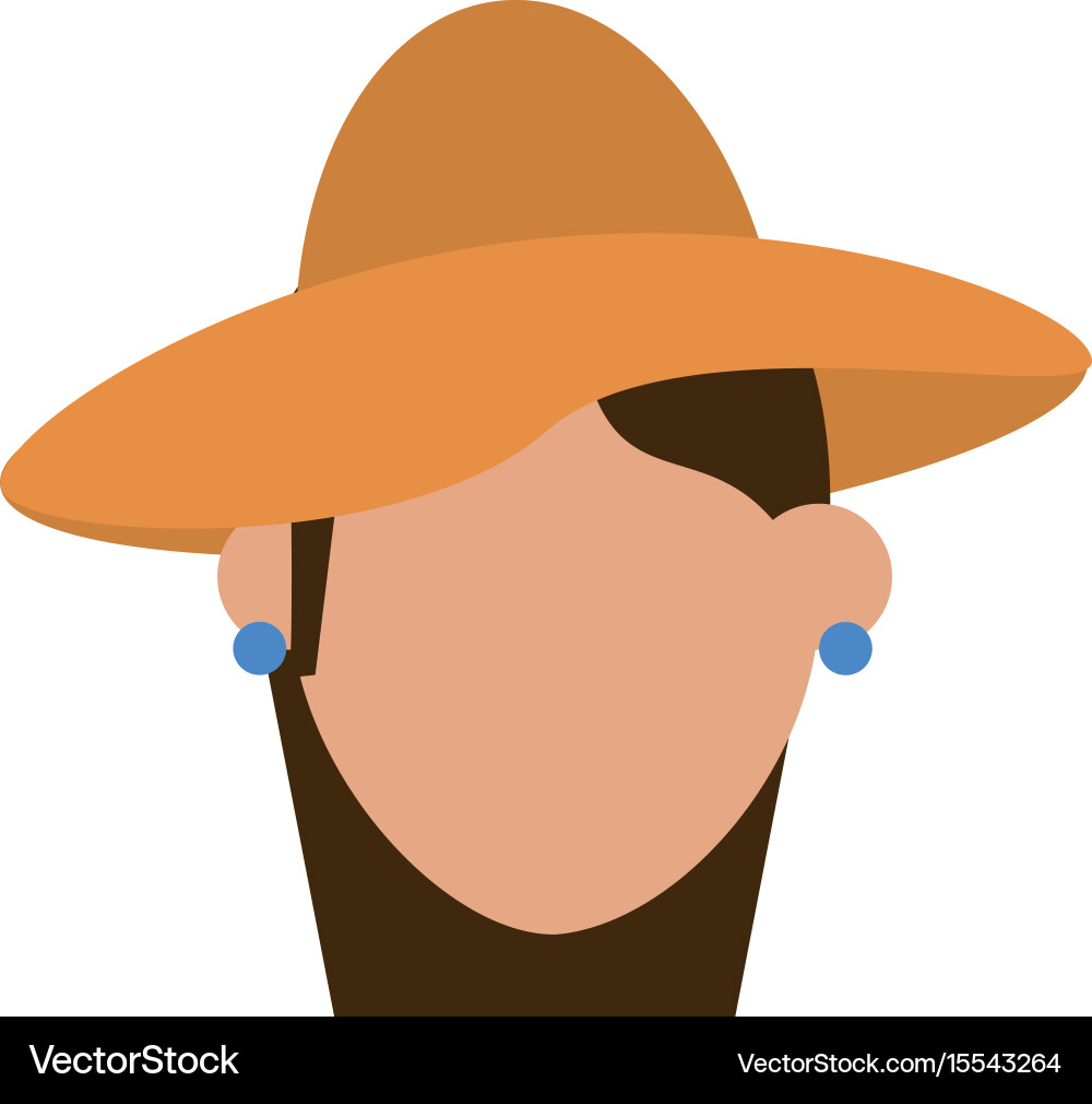 Woman avatar icon image Royalty Free Vector Image