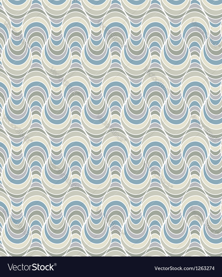 Wavy pattern Royalty Free Vector Image - VectorStock