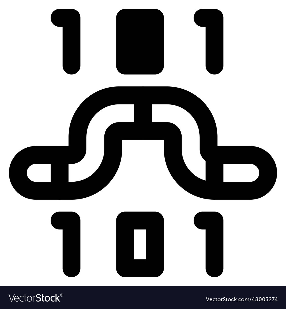 Worm a self replicating system malware Royalty Free Vector