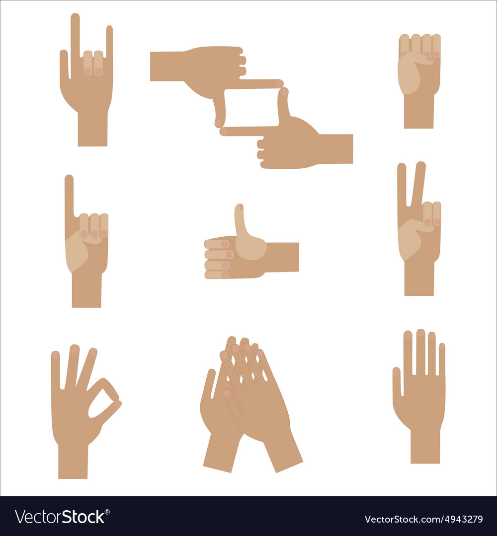 Popular Hand Gestures Meaning