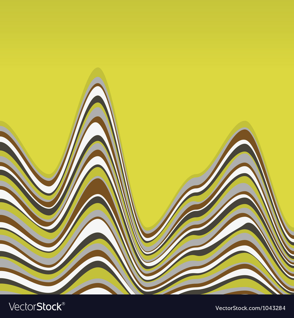 Abstract wavy background Royalty Free Vector Image