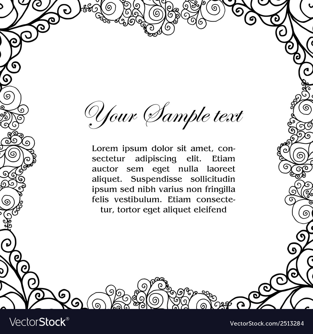 Border Royalty Free Vector Image - VectorStock