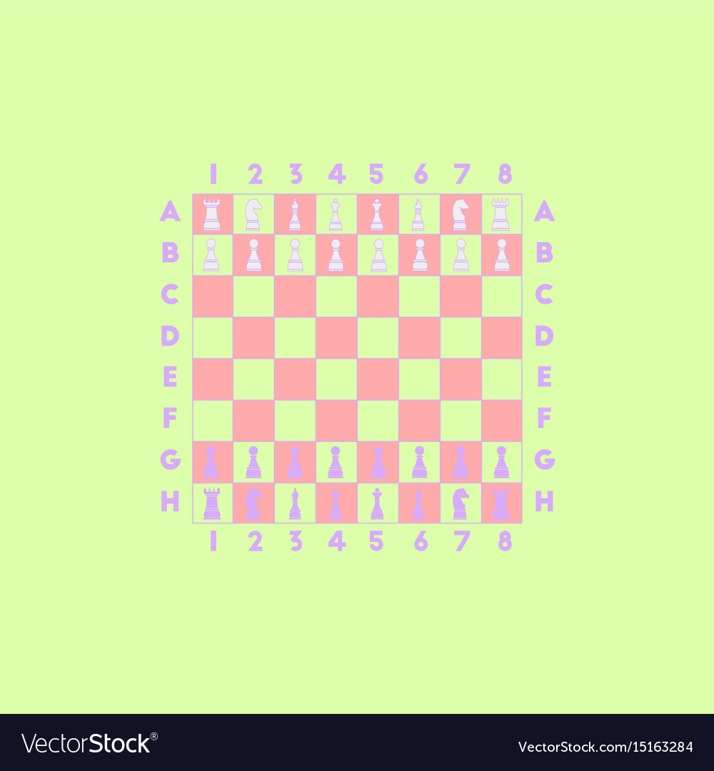 Chess game start Royalty Free Vector Image - VectorStock Chess game start Royalty Free Vector Image - VectorStock