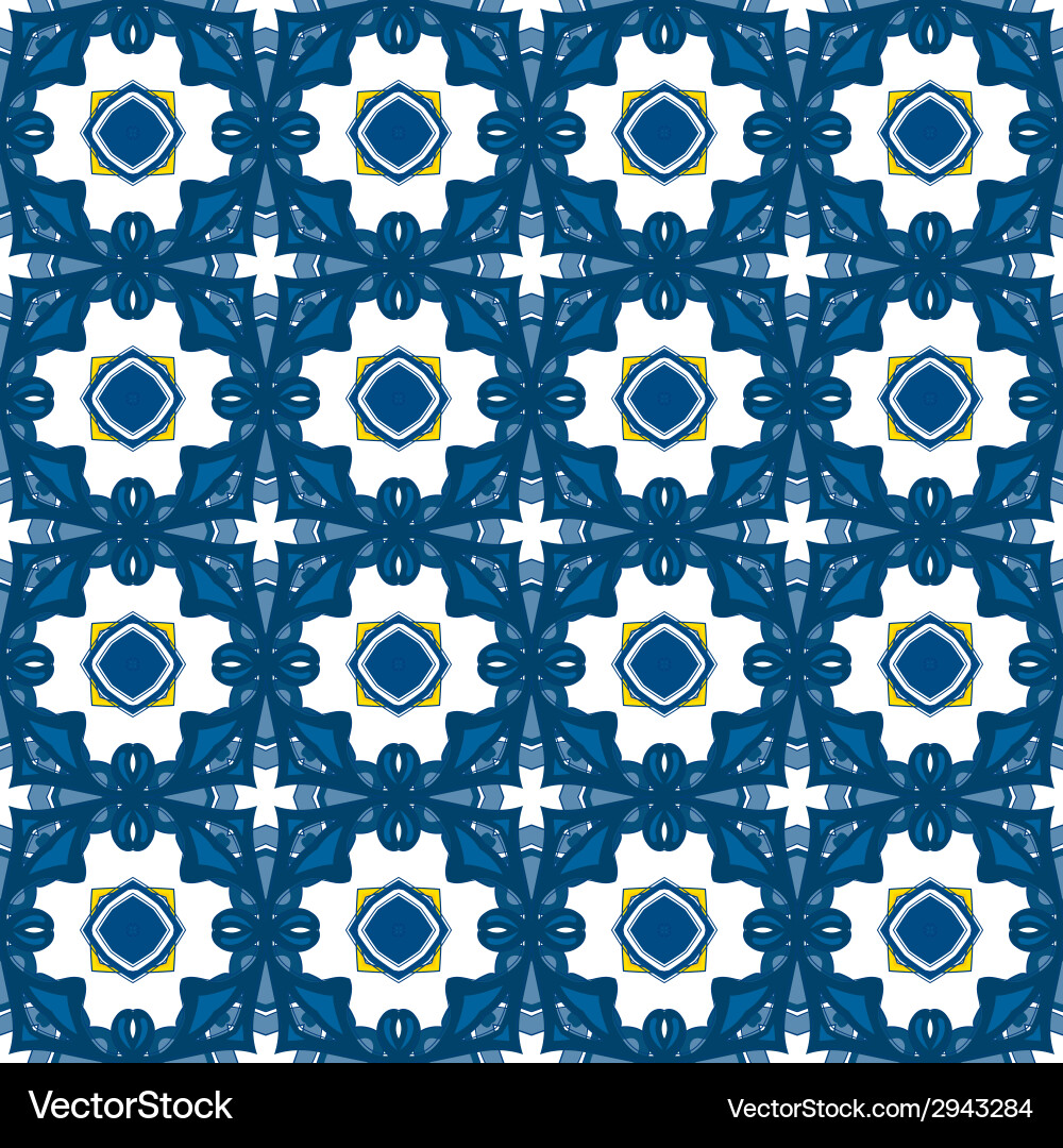 Portuguese tiles Royalty Free Vector Image - VectorStock