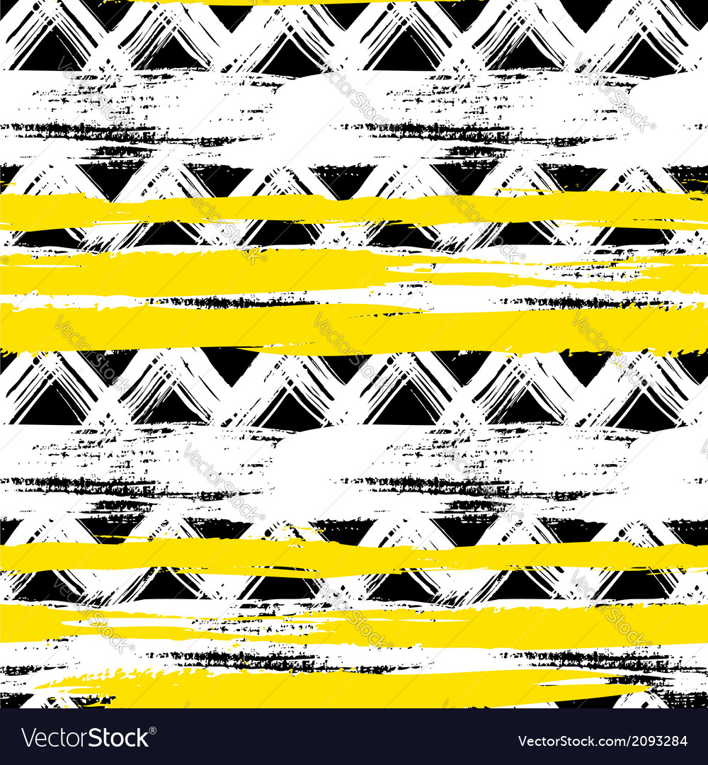 Seamless ethnic zigzag pattern with bold Vector Image Seamless ethnic zigzag pattern with bold Vector Image
