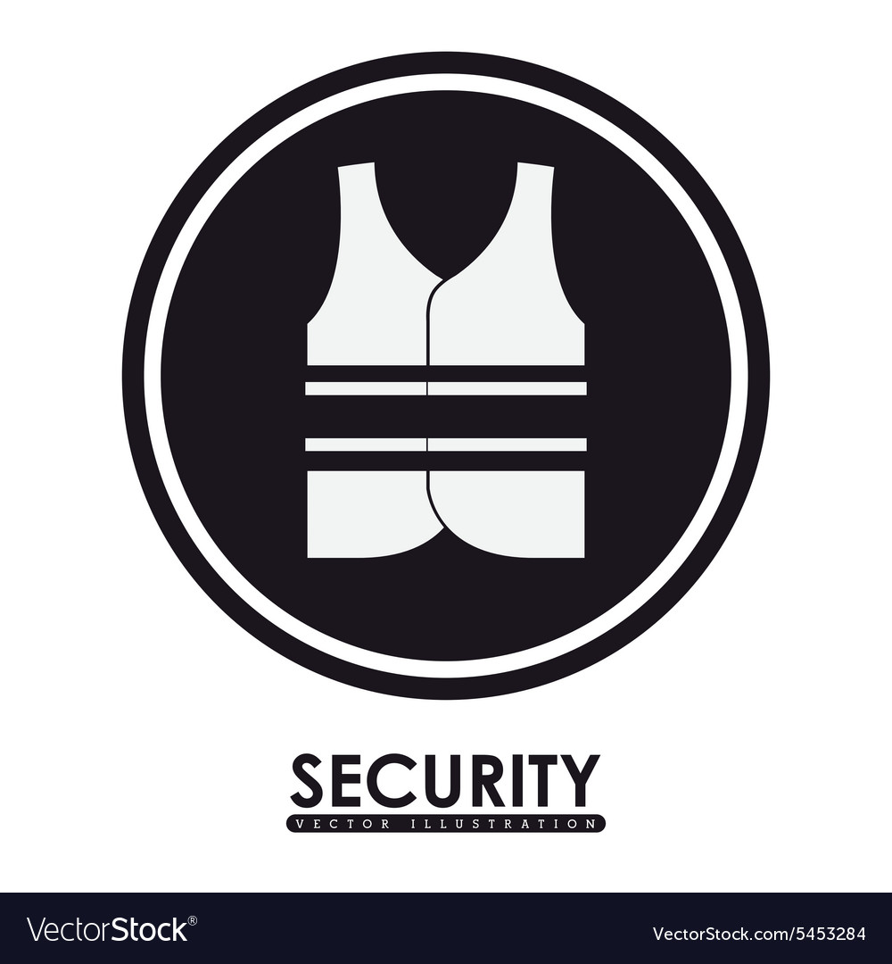 Security system design Royalty Free Vector Image