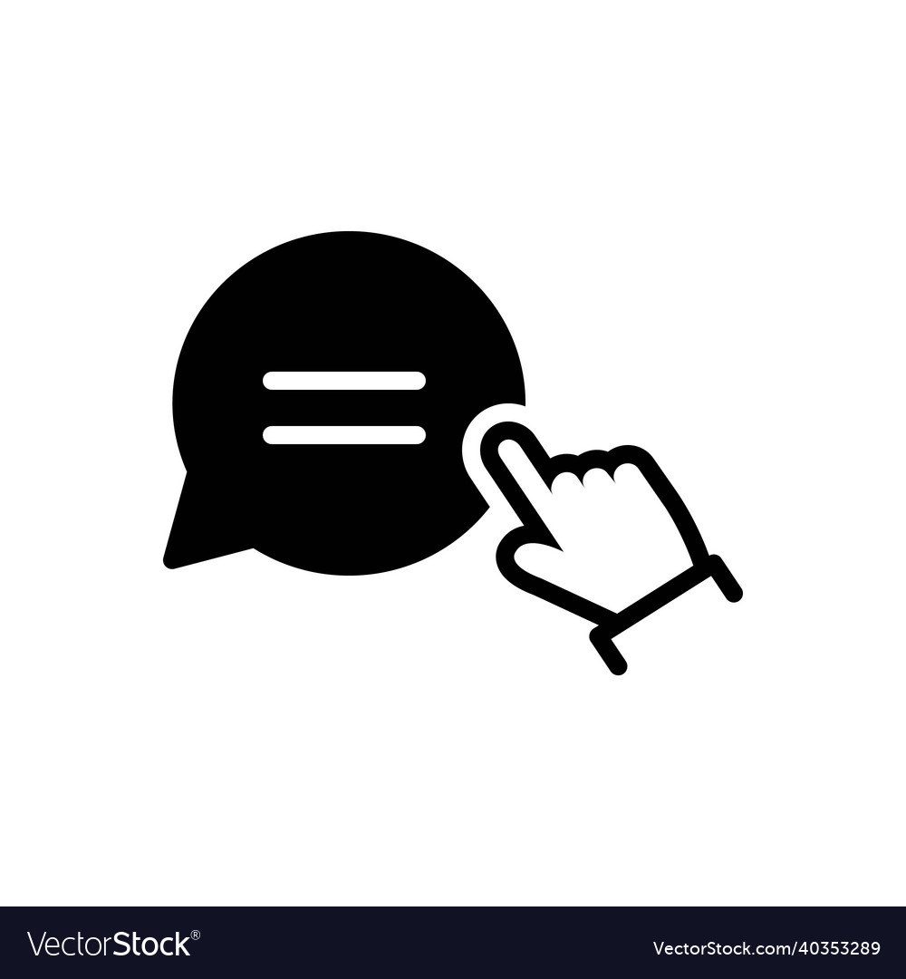 Comment Royalty Free Vector Image - VectorStock