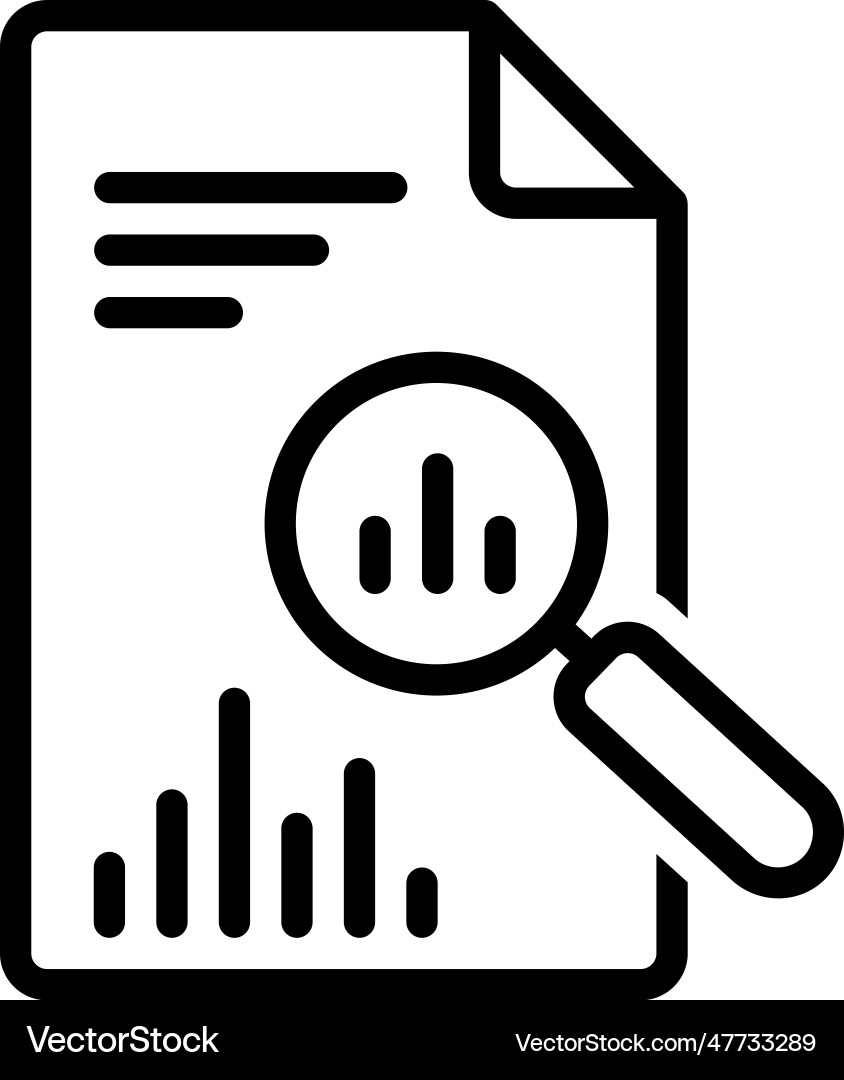 Reporting Royalty Free Vector Image - VectorStock
