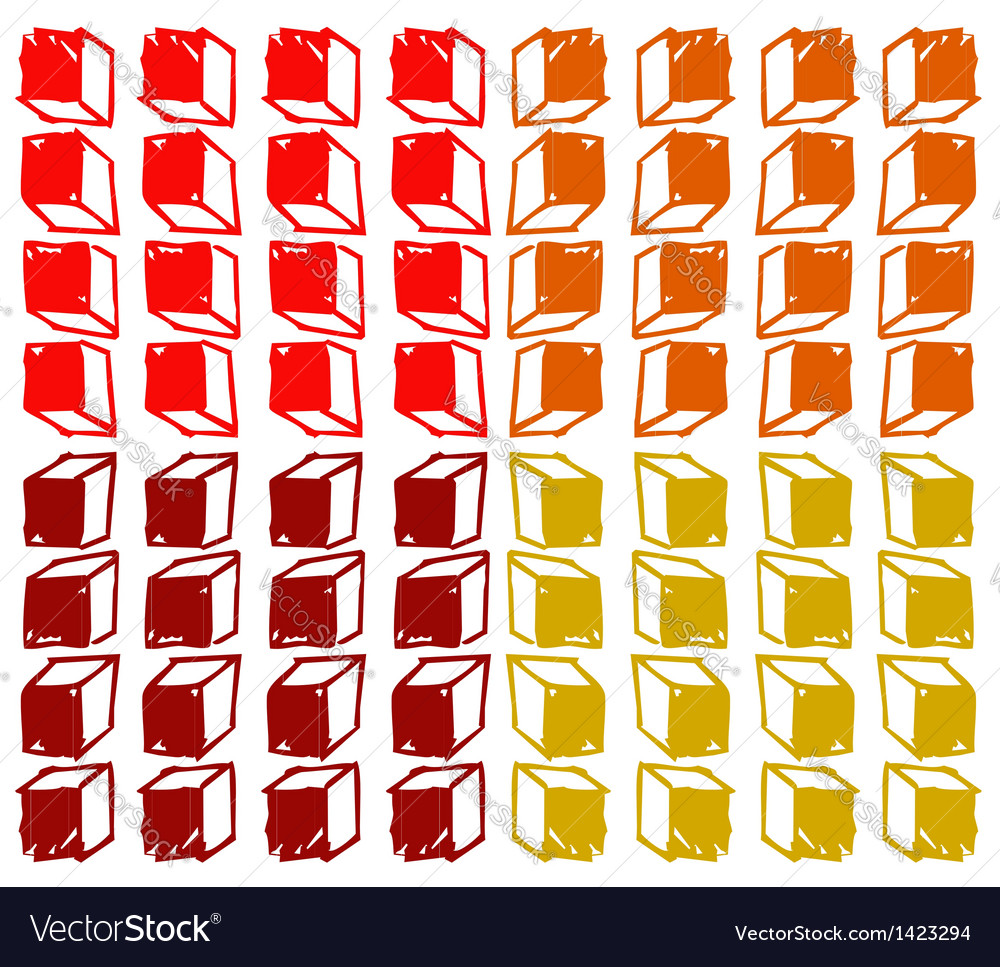 Cubes background Royalty Free Vector Image - VectorStock