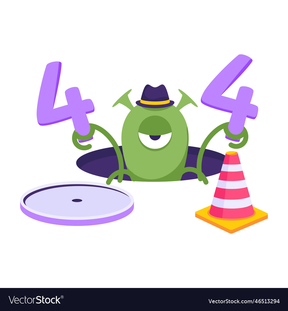 Error warning Royalty Free Vector Image - VectorStock