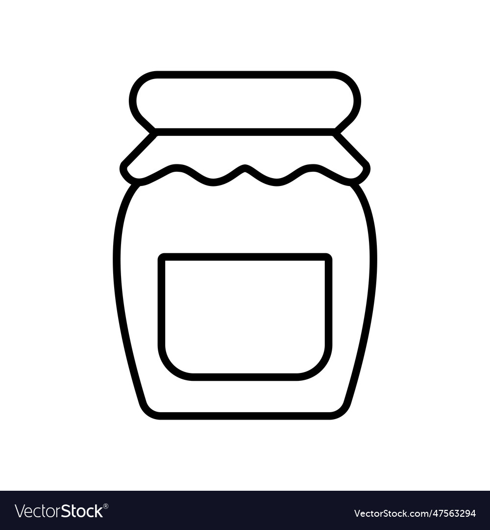 Jar icon Royalty Free Vector Image - VectorStock