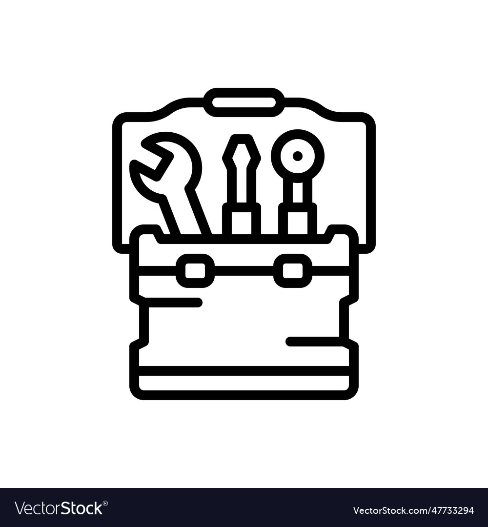 Toolbox Royalty Free Vector Image - VectorStock