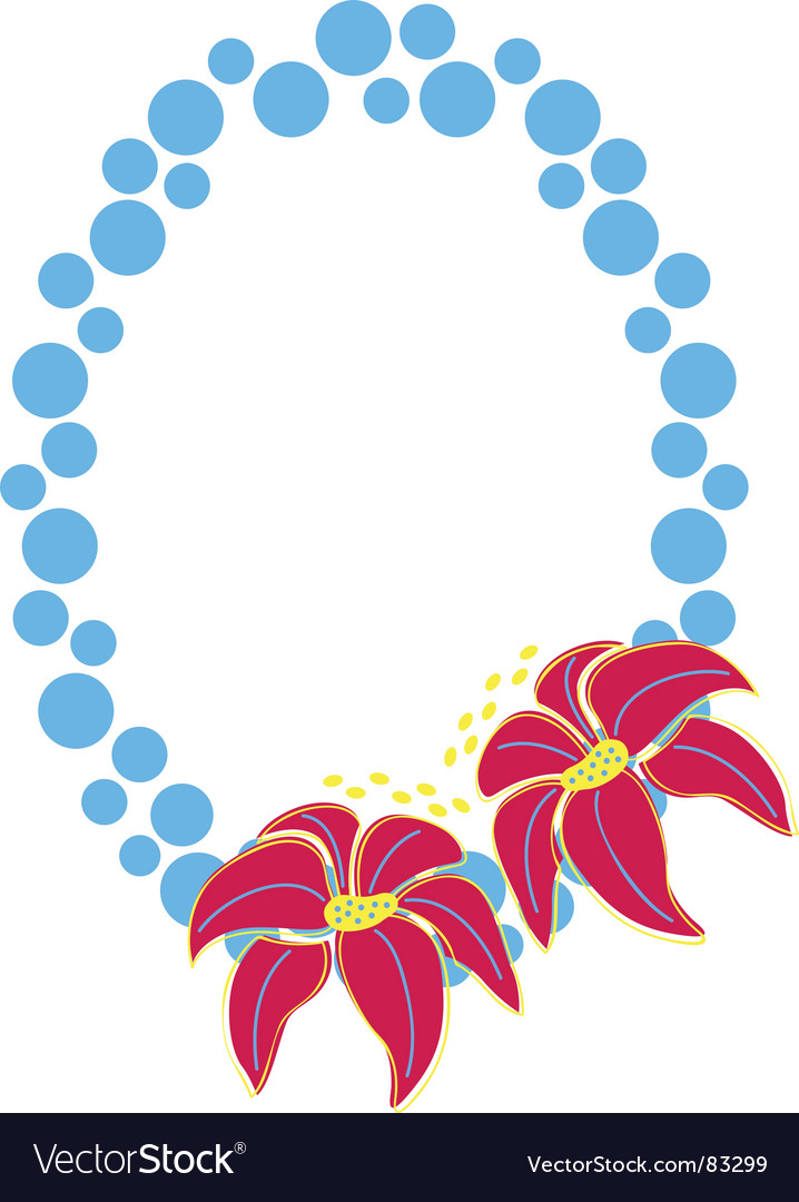 Flower frames Royalty Free Vector Image - VectorStock