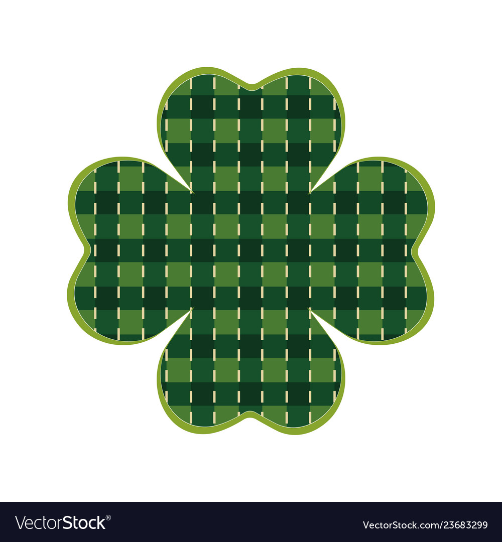Four leaf clover Royalty Free Vector Image - VectorStock