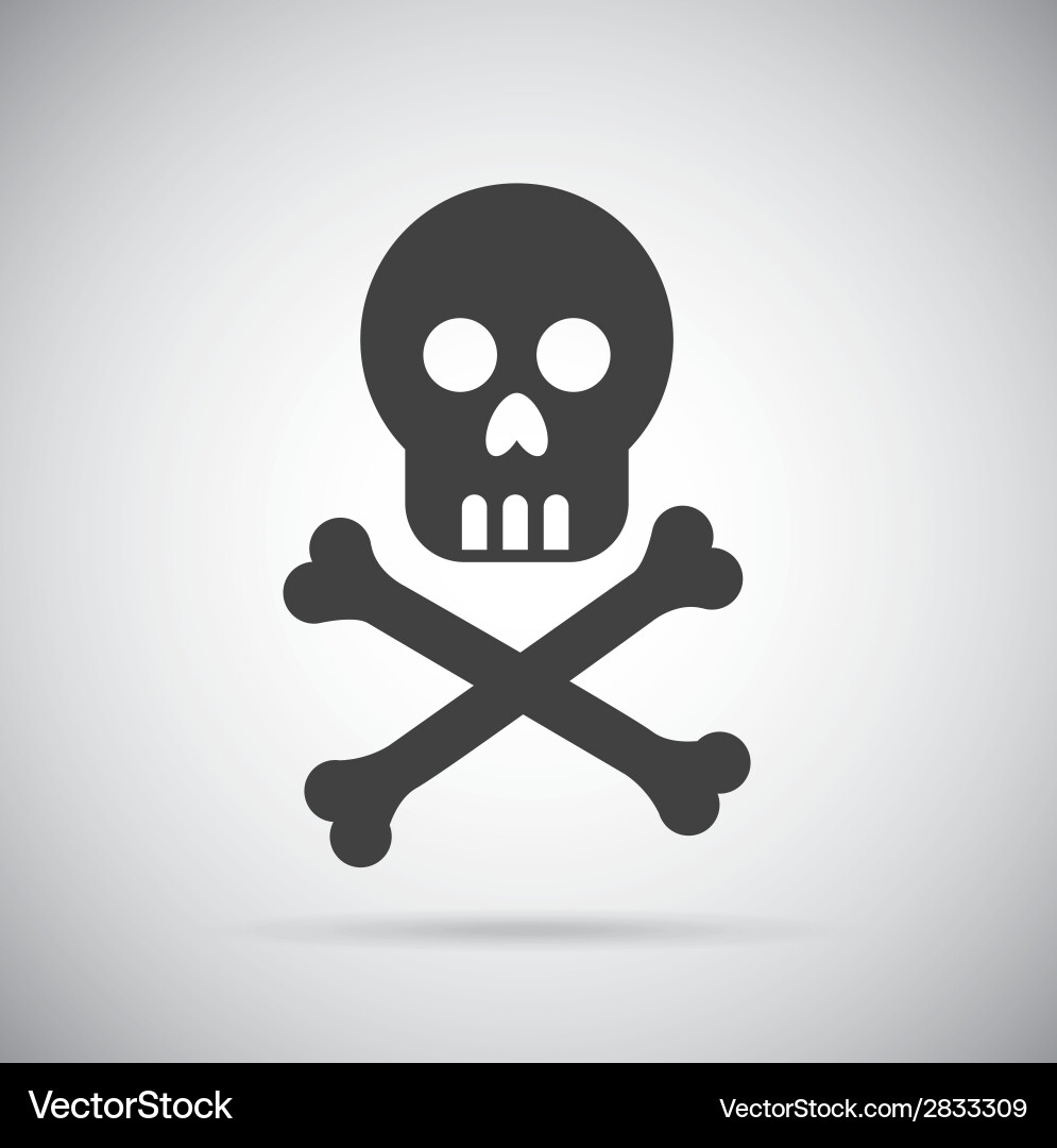 Caution signal over gray background Royalty Free Vector