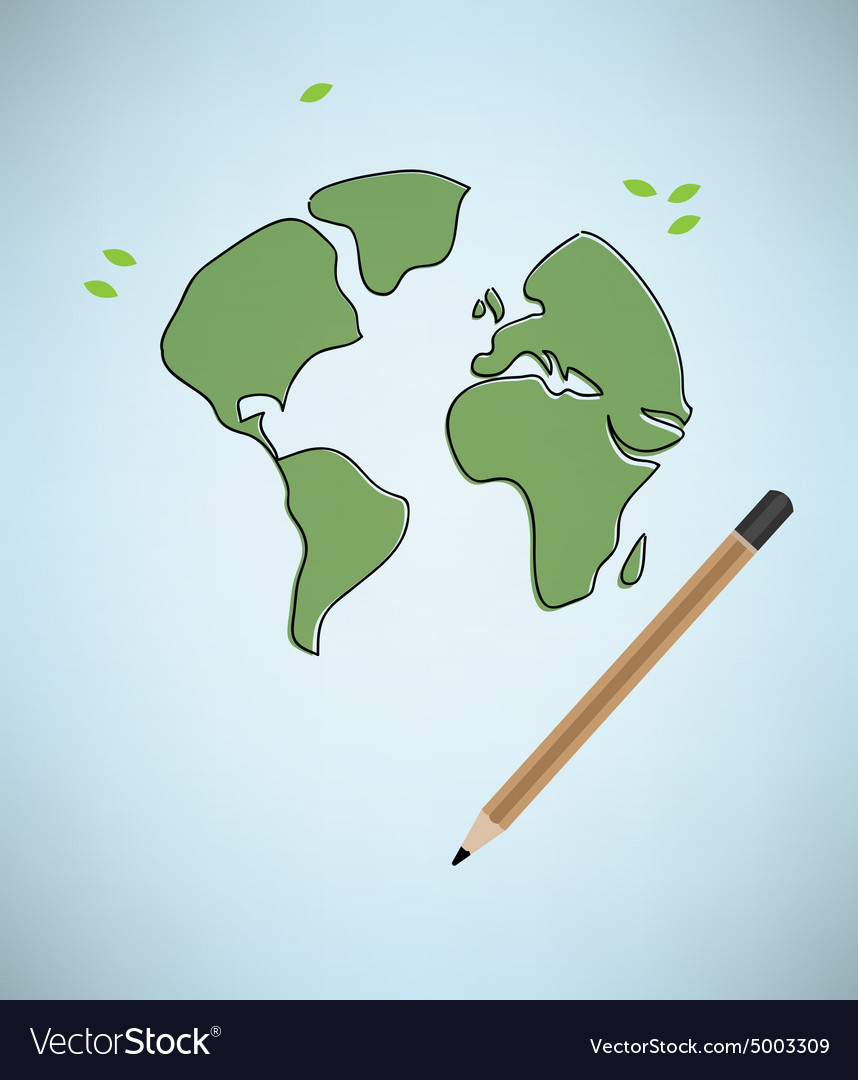 World texture Royalty Free Vector Image - VectorStock