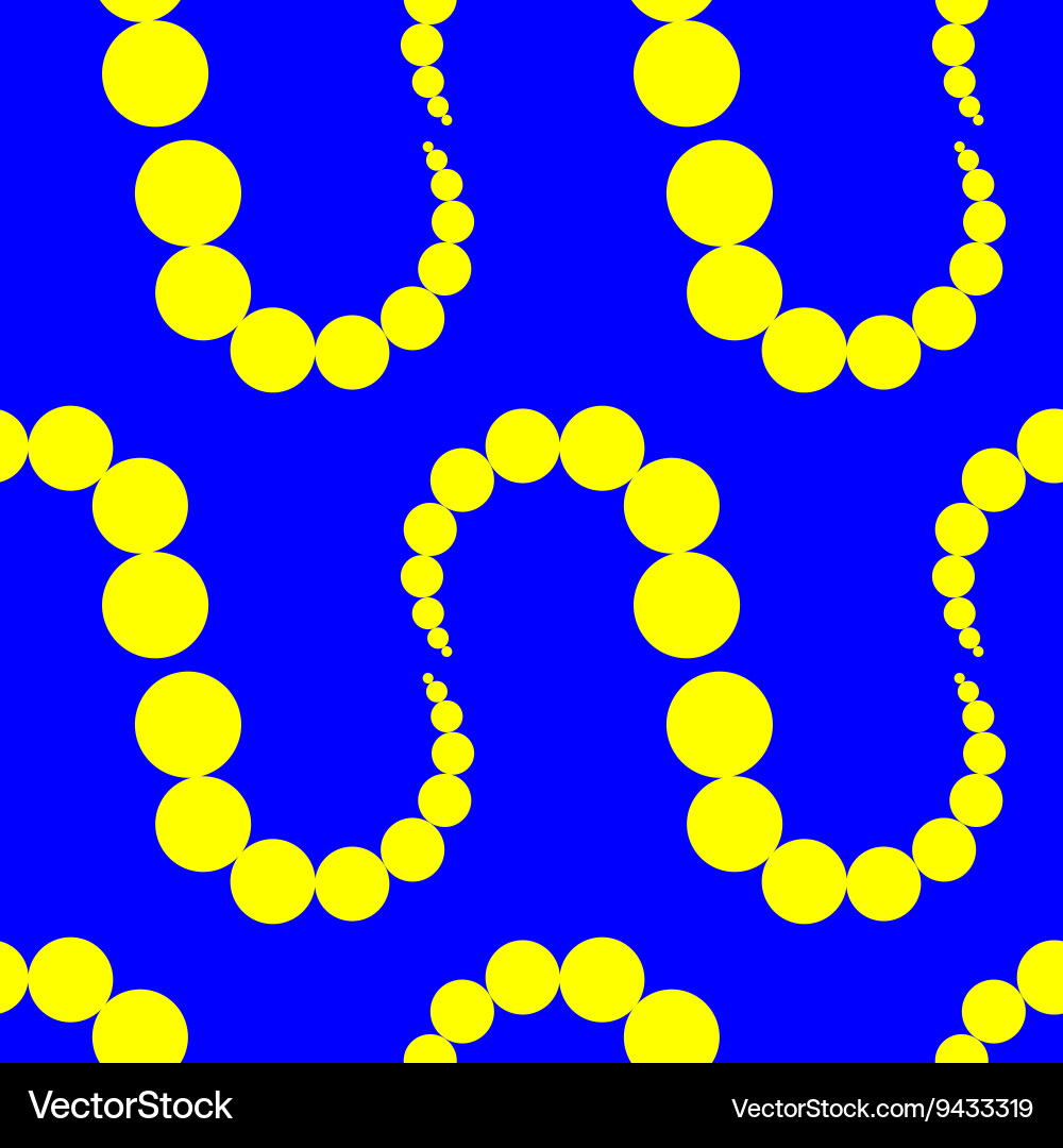 Bubbles geometric seamless pattern 1604 Royalty Free Vector
