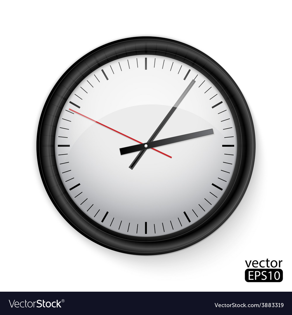 Clock Royalty Free Vector Image - VectorStock