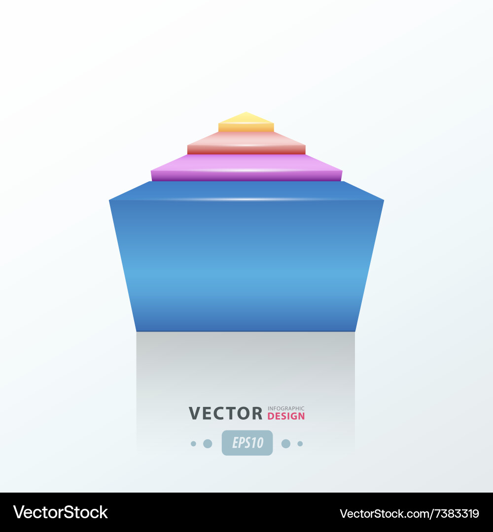 Modern abstract triangle Royalty Free Vector Image