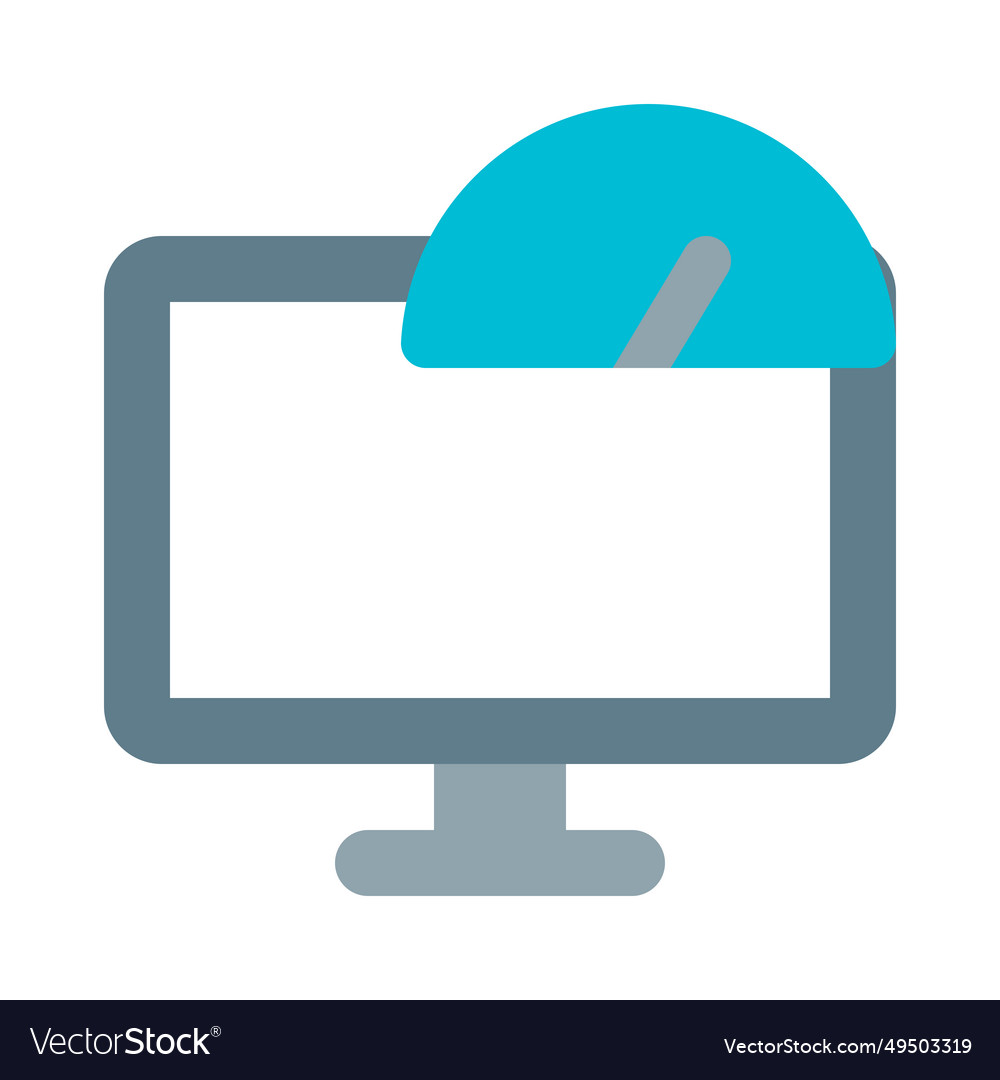 Track and display real-time data with precision Vector Image