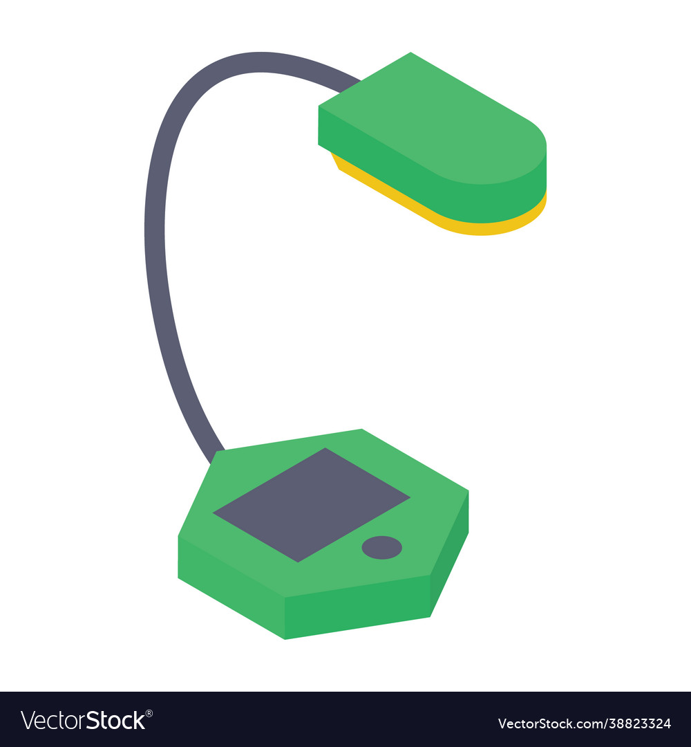Study lamp Royalty Free Vector Image - VectorStock