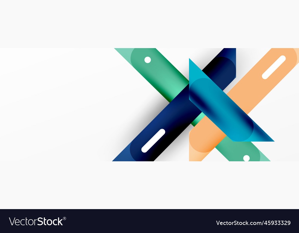 Background overlapping lines dynamic Royalty Free Vector