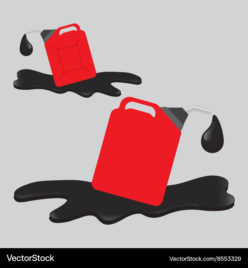 Flat About Oil Price Petroleum And Royalty Free Vector Image