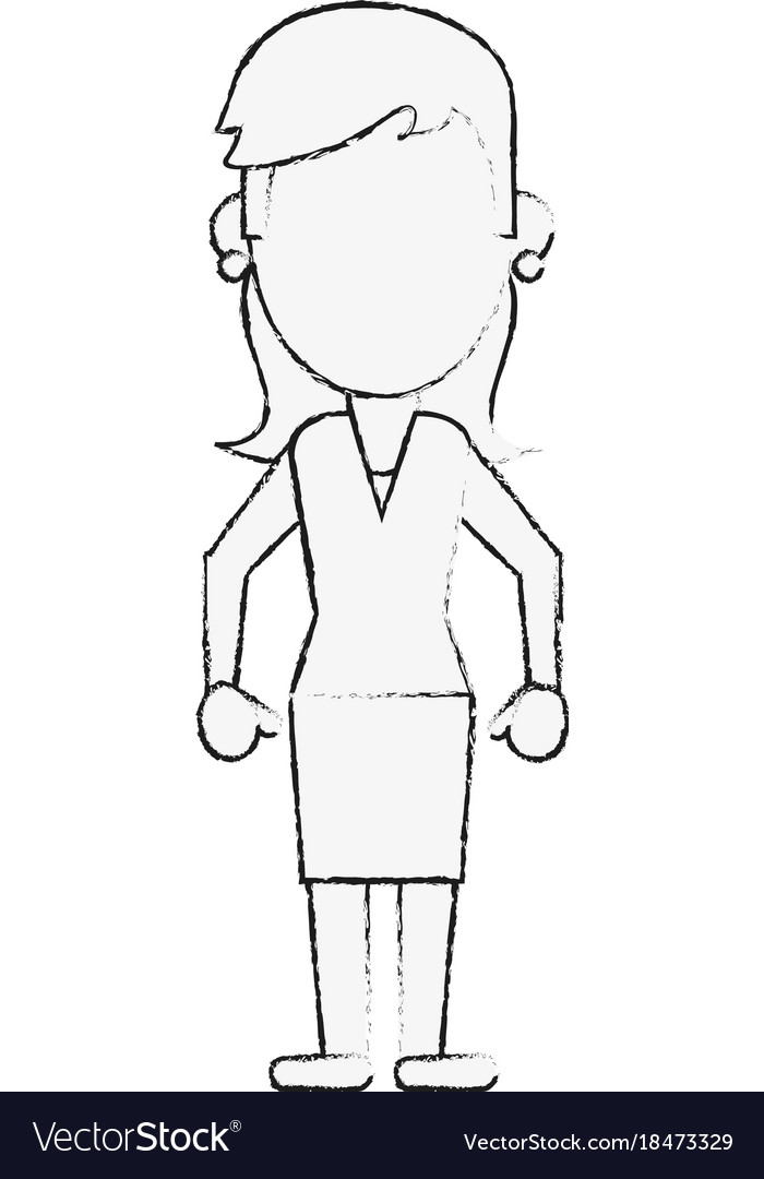 Young woman avatar Royalty Free Vector Image - VectorStock Young woman avatar Royalty Free Vector Image - VectorStock