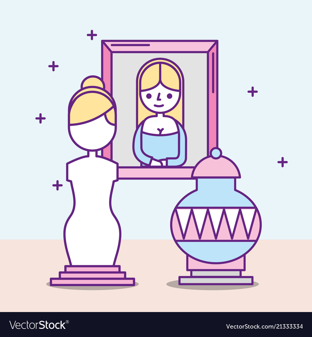 Museum monuments design Royalty Free Vector Image