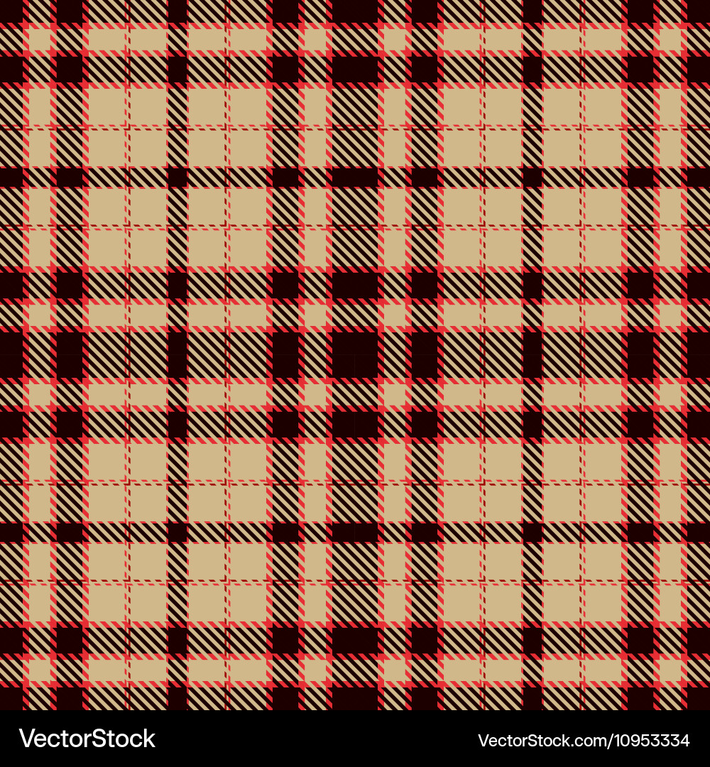 Seamless tartan pattern Royalty Free Vector Image