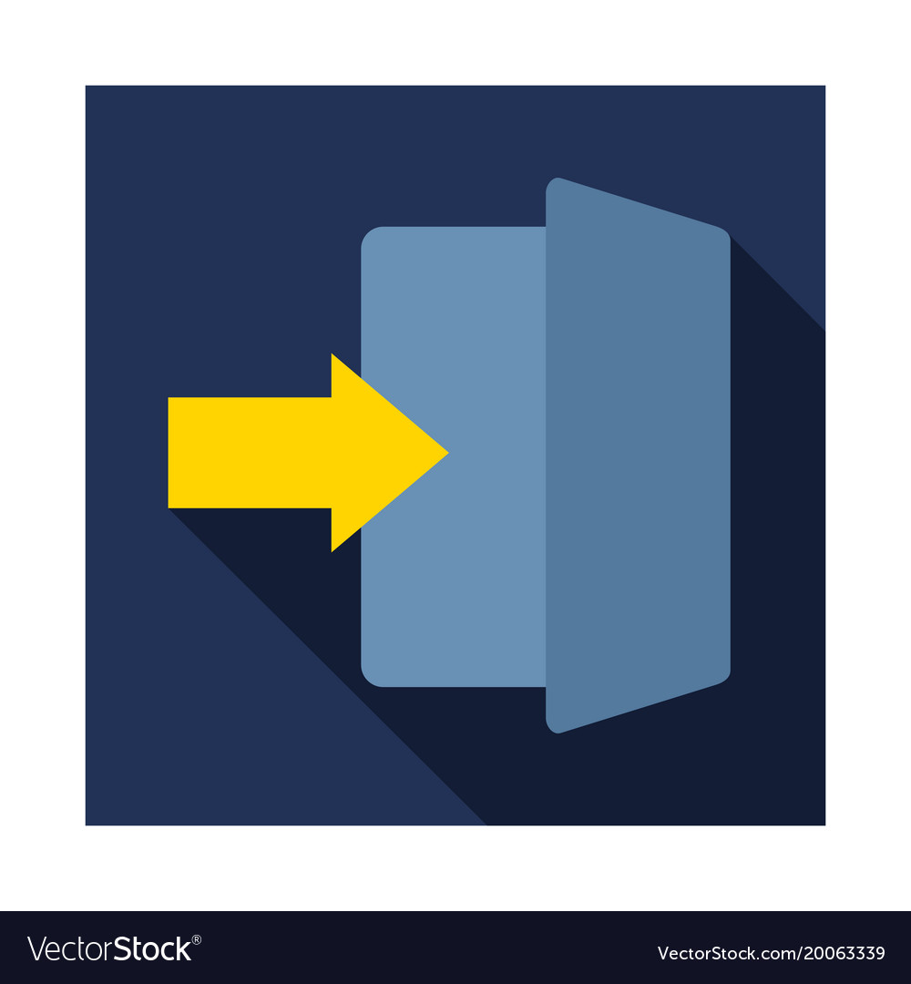 Login icon in trendy flat style Royalty Free Vector Image Login icon in trendy flat style Royalty Free Vector Image