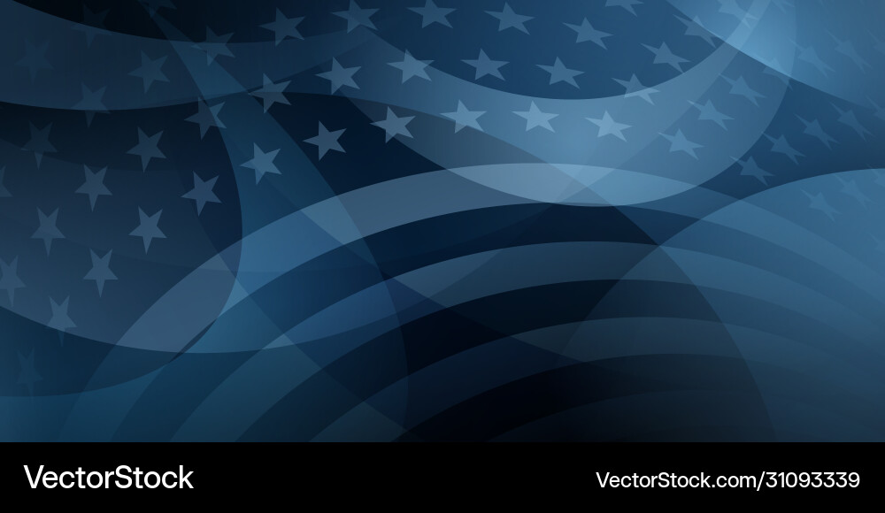 Usa independence day abstract background Vector Image