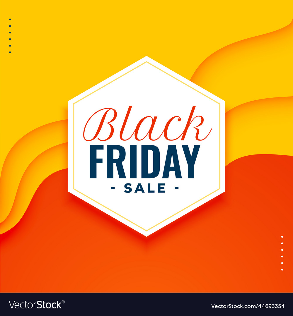 Modern black friday event sale background Vector Image
