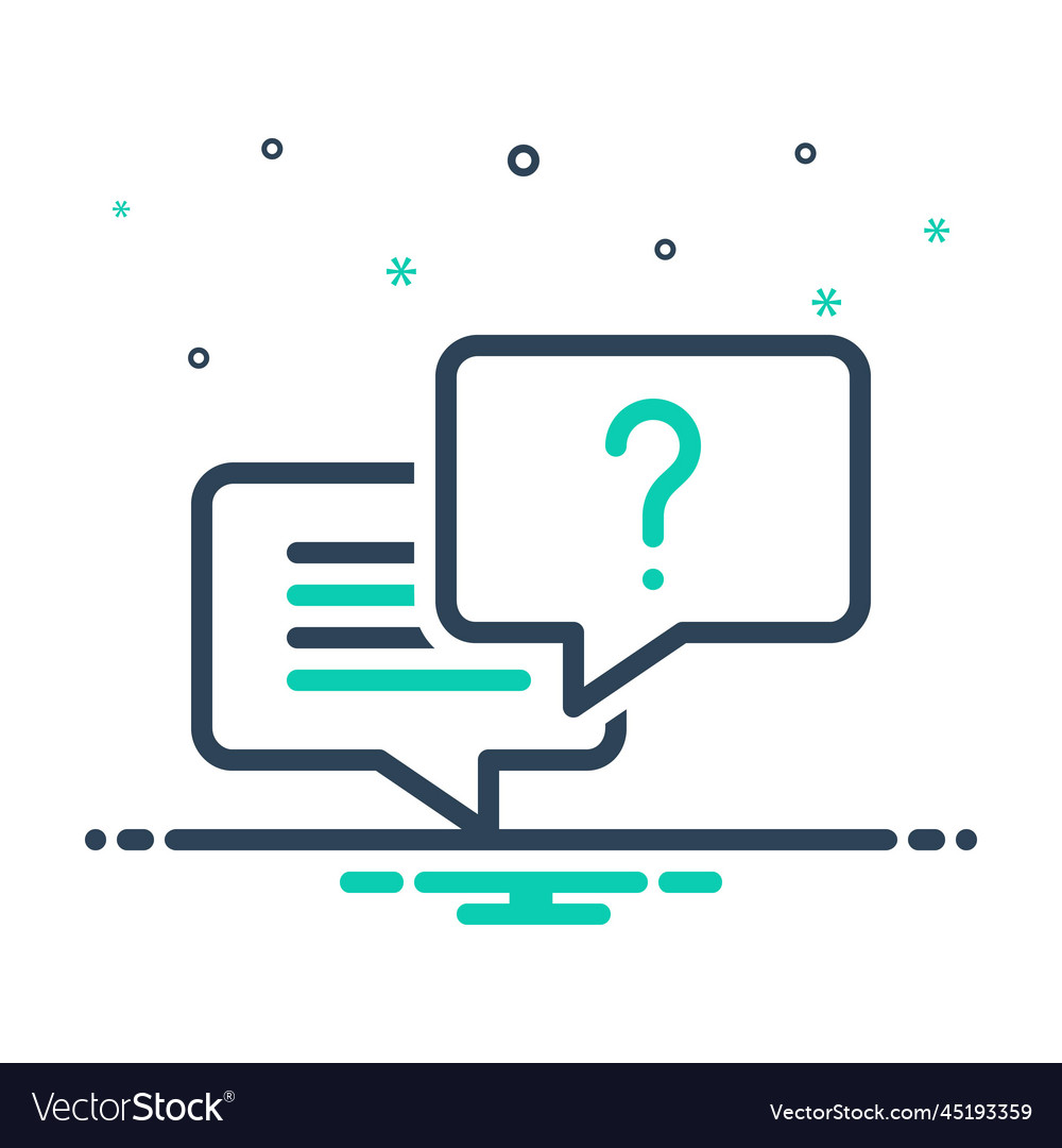 Faqs Royalty Free Vector Image - VectorStock