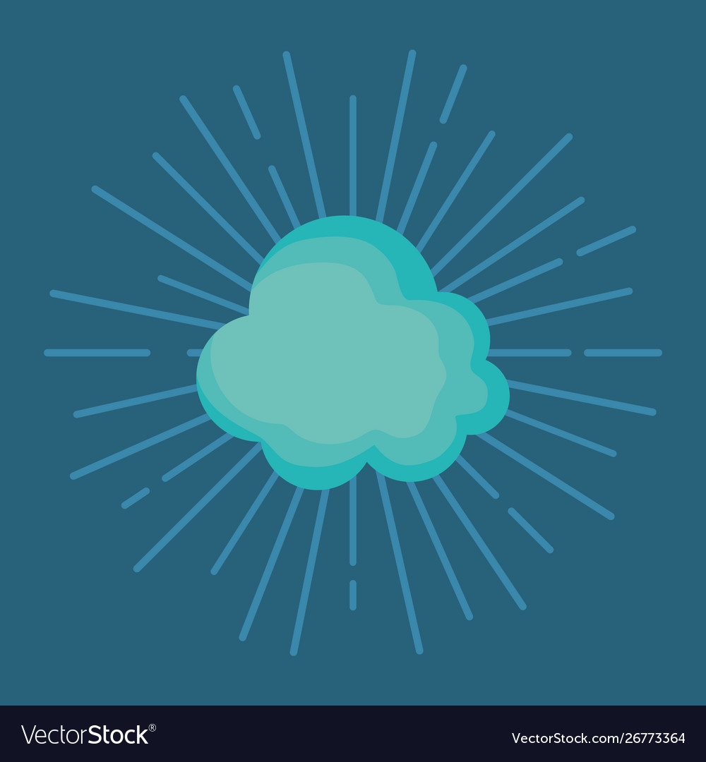 Cloud icon image Royalty Free Vector Image - VectorStock