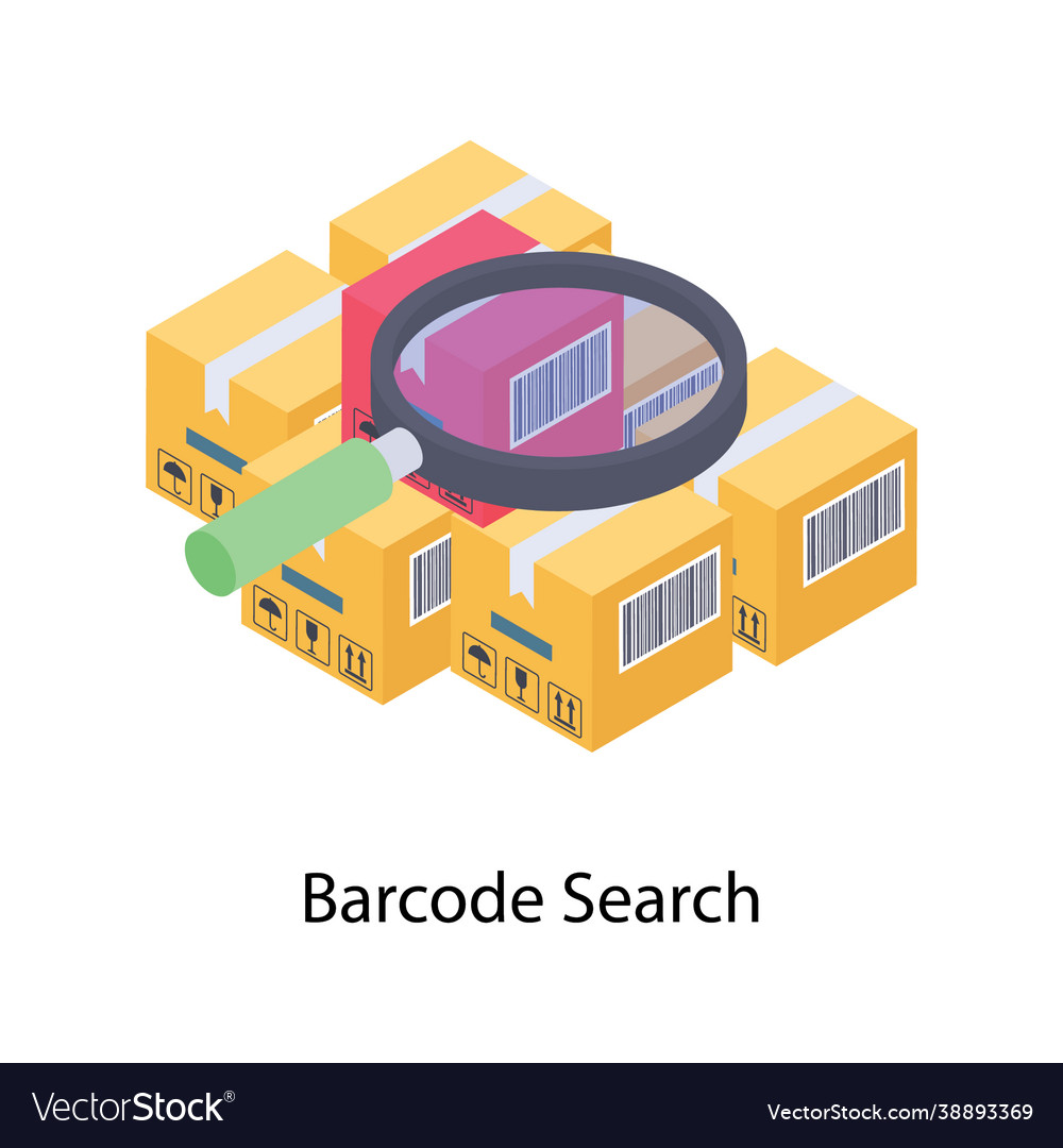 Barcode scanning Royalty Free Vector Image - VectorStock