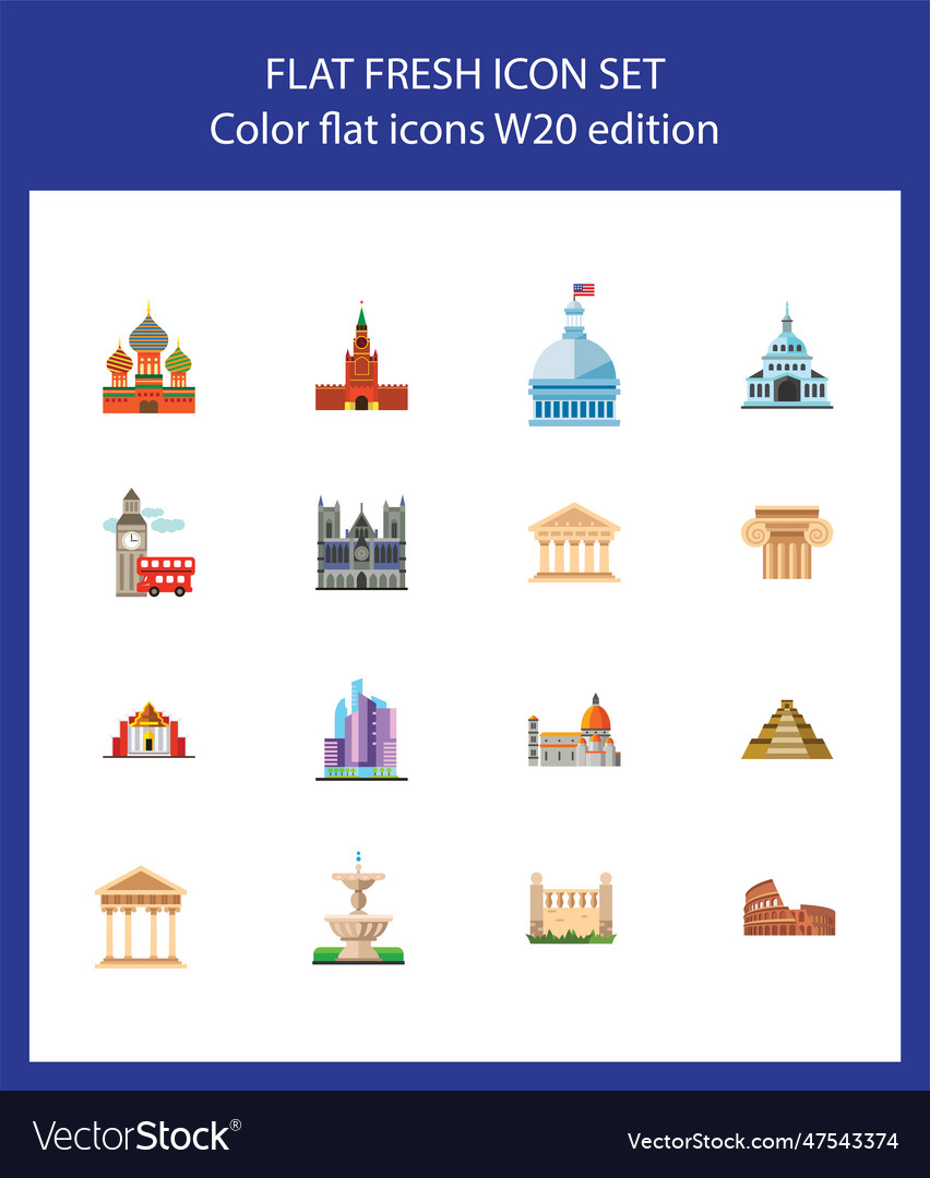 Core values icon set Royalty Free Vector Image