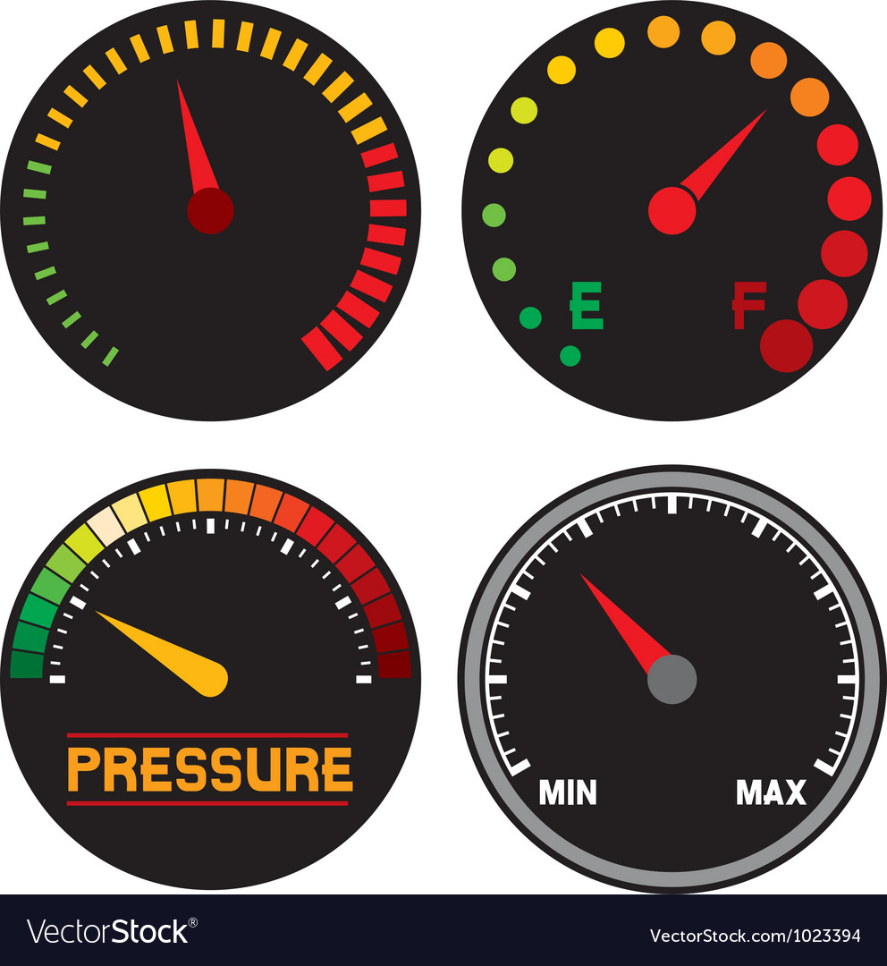 Speedometer Royalty Free Vector Image - VectorStock