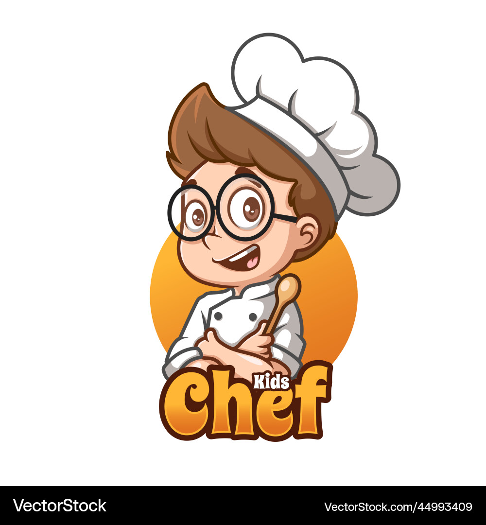 Kids chef Royalty Free Vector Image - VectorStock
