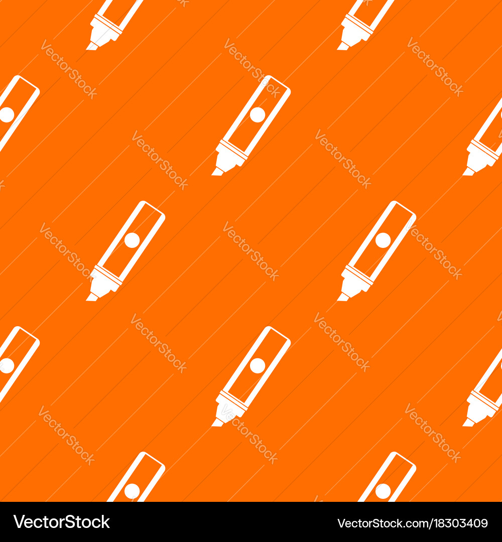 Permanent marker pattern seamless Royalty Free Vector Image