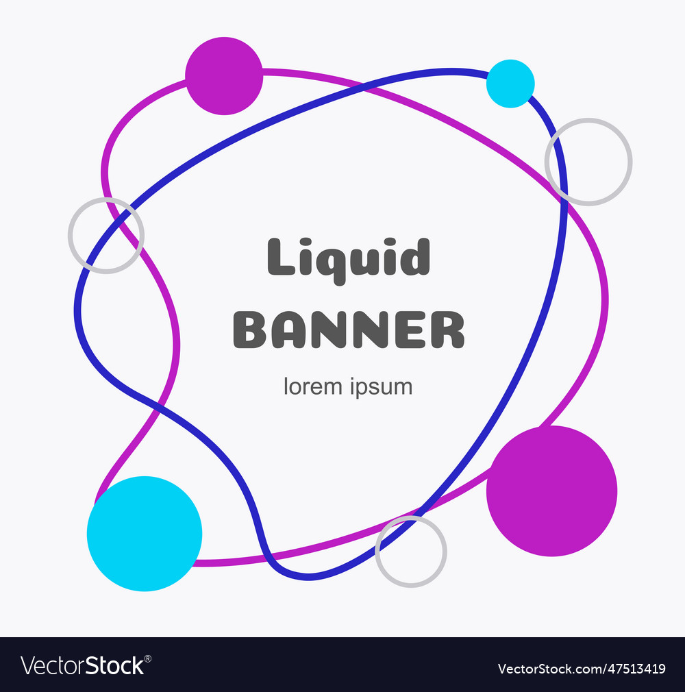 Futuristic Dynamic Shape Colorful Line Royalty Free Vector