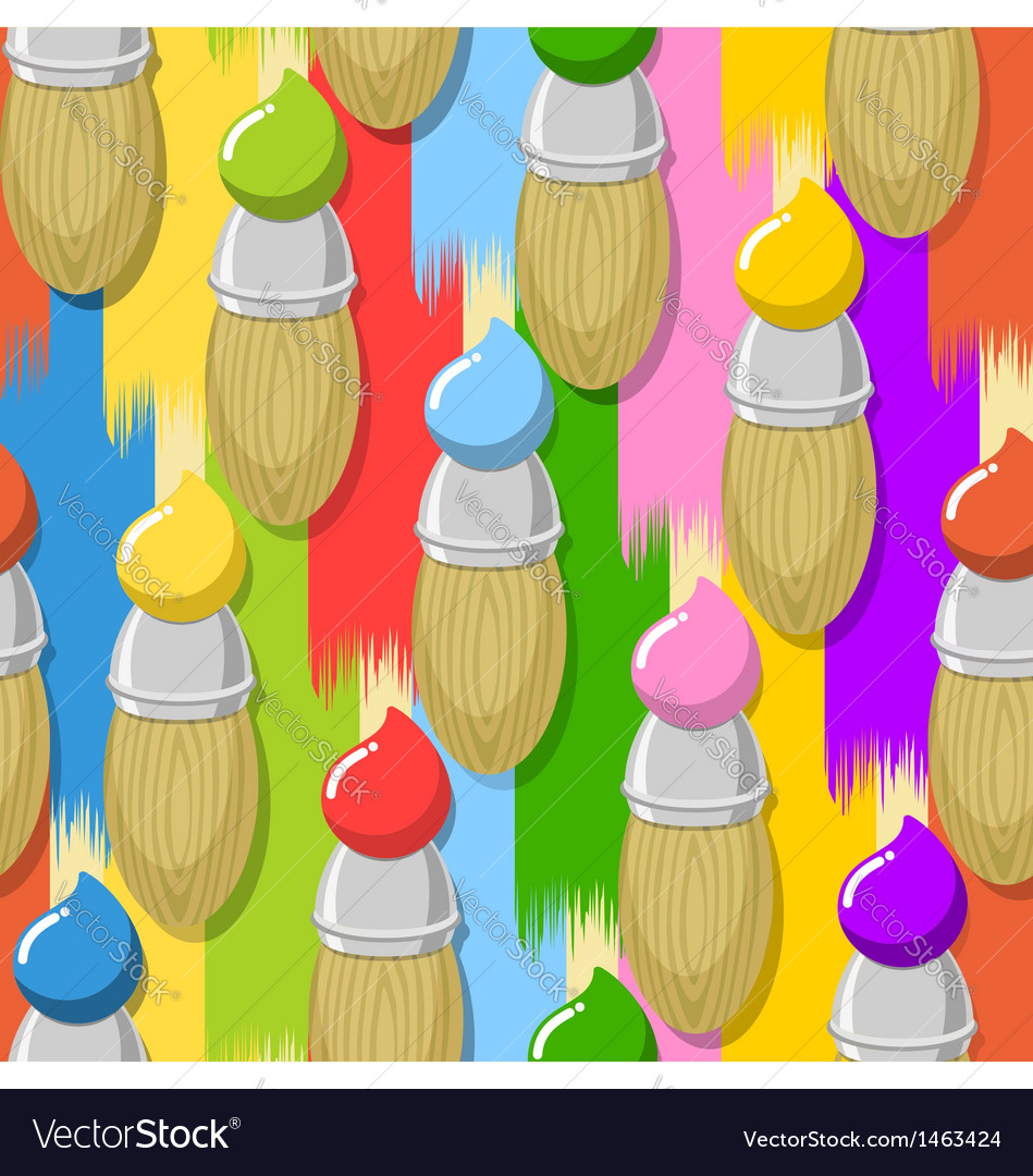 Brush pattern Royalty Free Vector Image - VectorStock