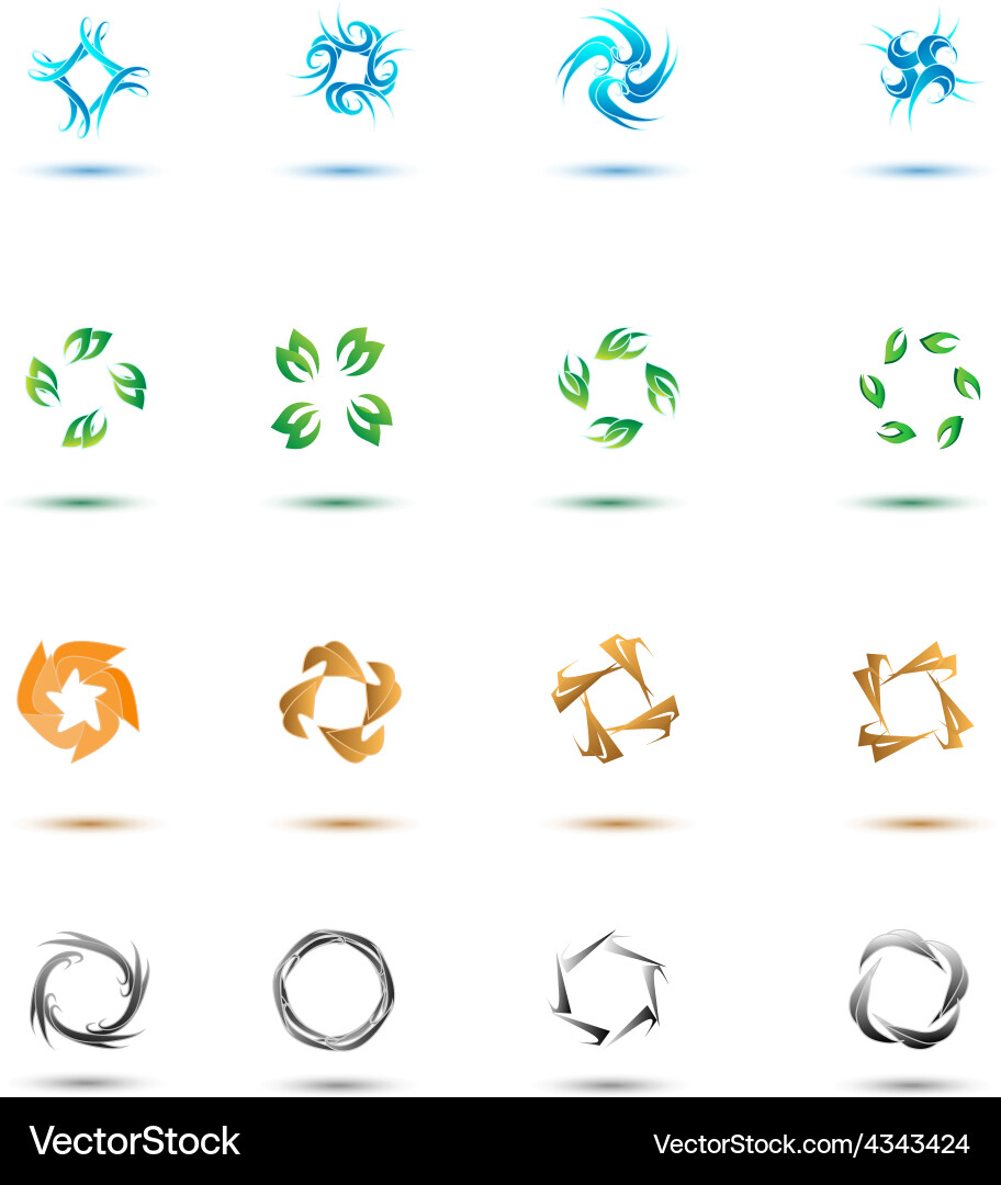Set of icons Royalty Free Vector Image - VectorStock