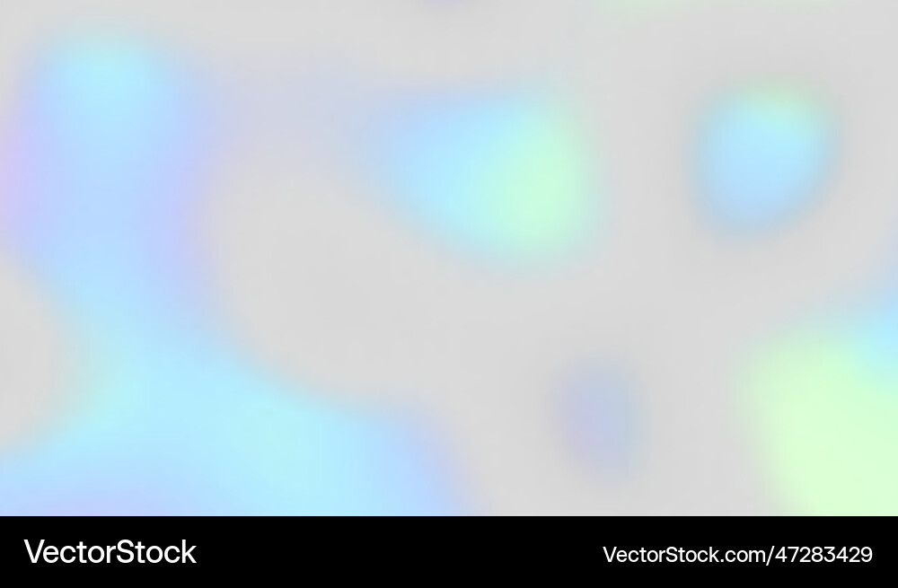 Blurred rainbow light refraction texture overlay Vector Image