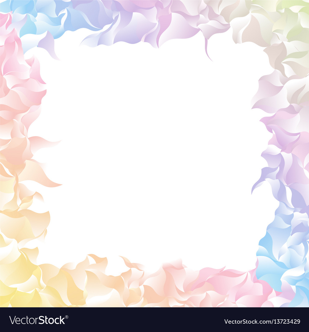 Color abstract frame Royalty Free Vector Image
